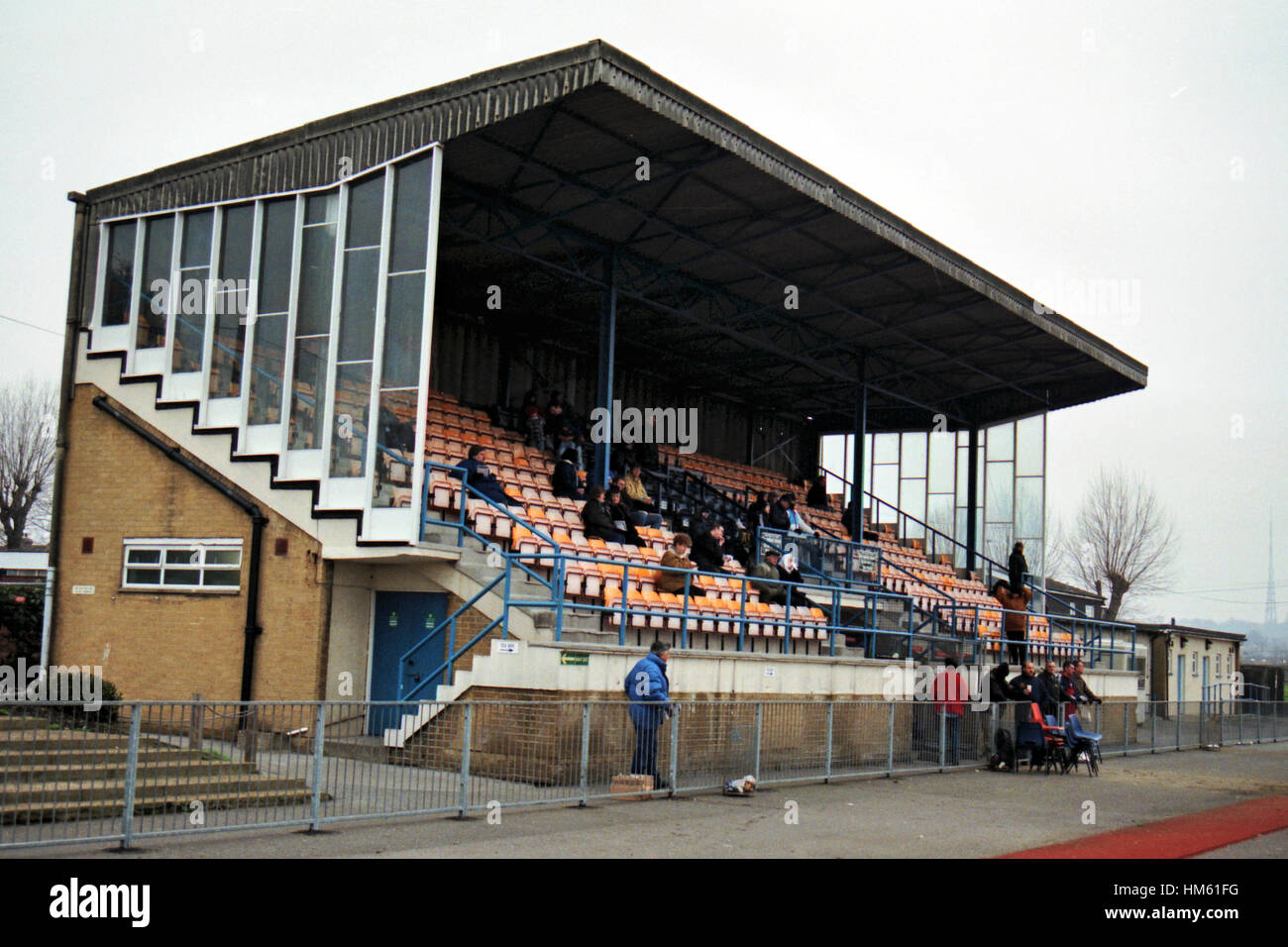 Croydon Sports Arena, home of Croydon FC pictured in January 1996 ...