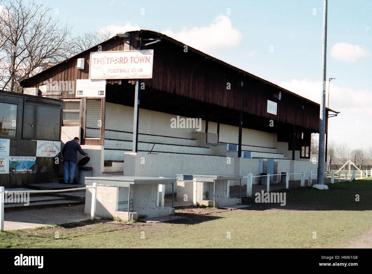 Recreation Ground, Mundford Road, home of Thetford Town FC (Norfolk ...