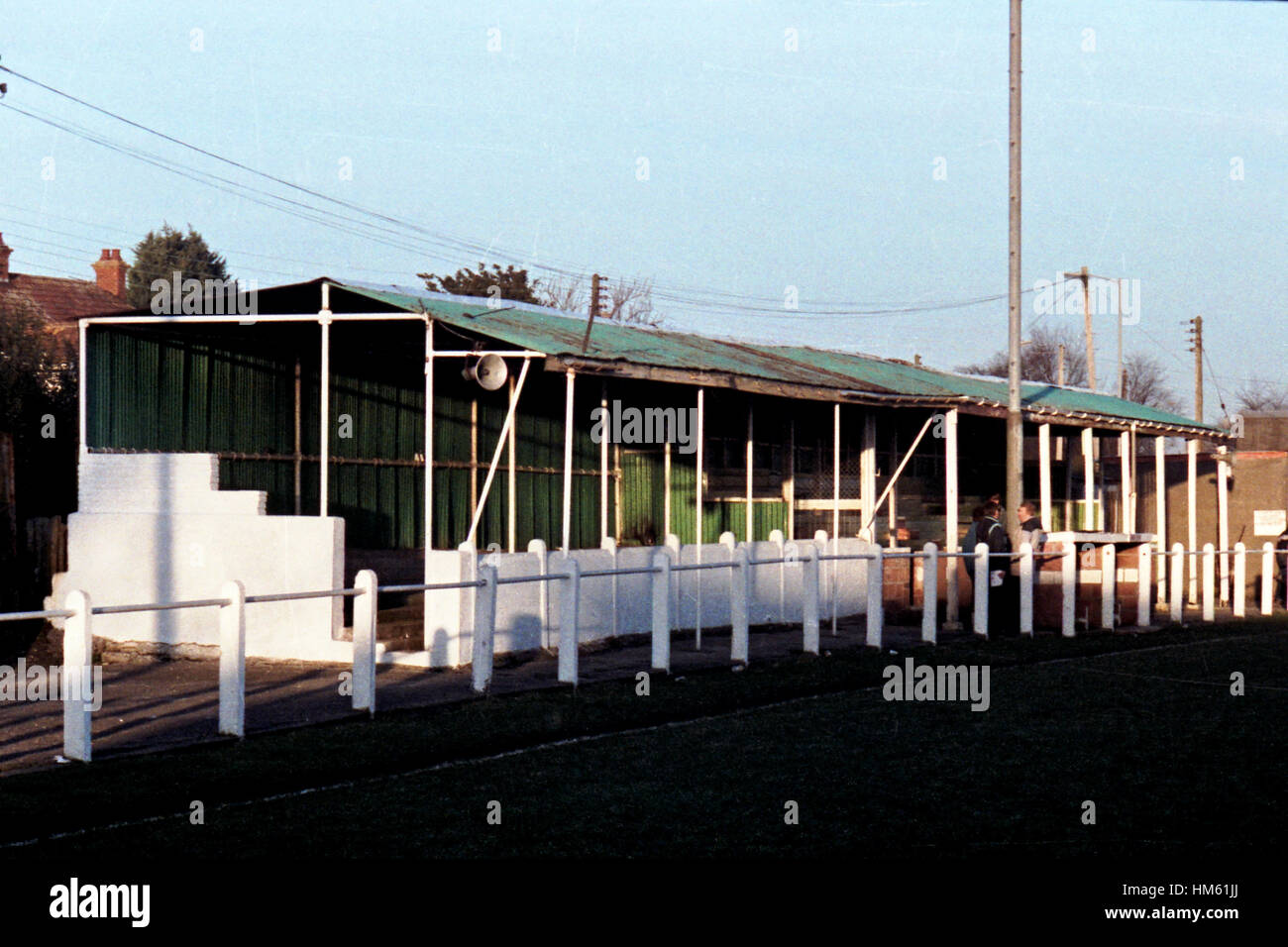Badgers Hill, home of Frome Town FC (Somerset), pictured in February ...