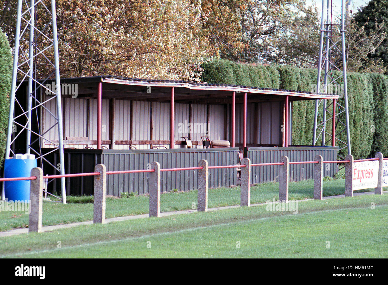 Brewers Green Lane, home of Diss Town FC (Norfolk), pictured in ...