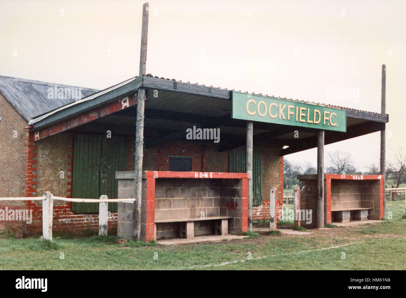 Hazel Grove, Coronation Terrace, home of Cockfield FC (County Durham ...