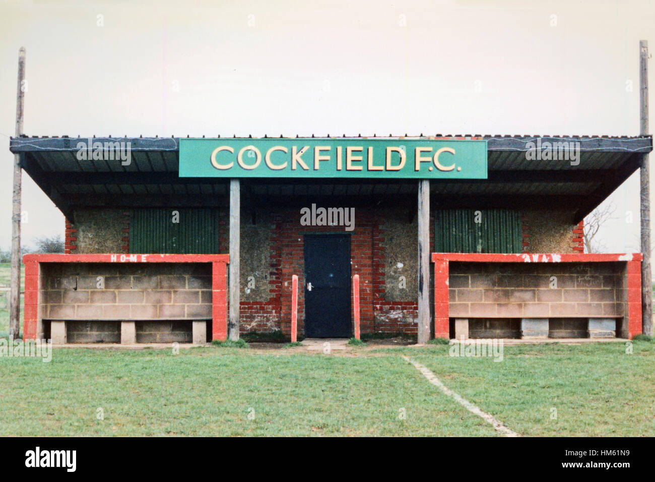 Hazel Grove, Coronation Terrace, home of Cockfield FC (County Durham ...
