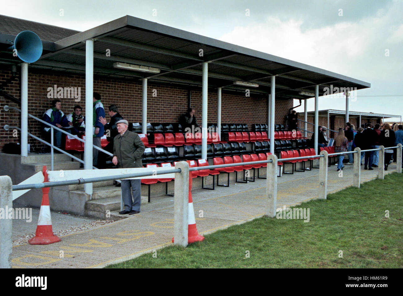 Kiln Park, home of Raunds Town FC (Northamptonshire), pictured in March ...