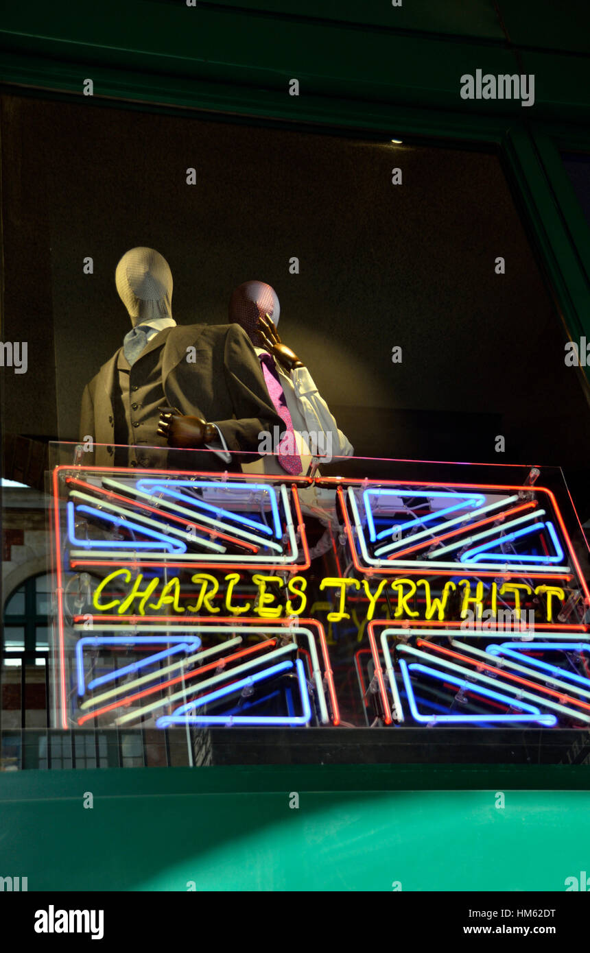 Charles Tyrwhitt traditional British men’s clothes shop in Tooley ...