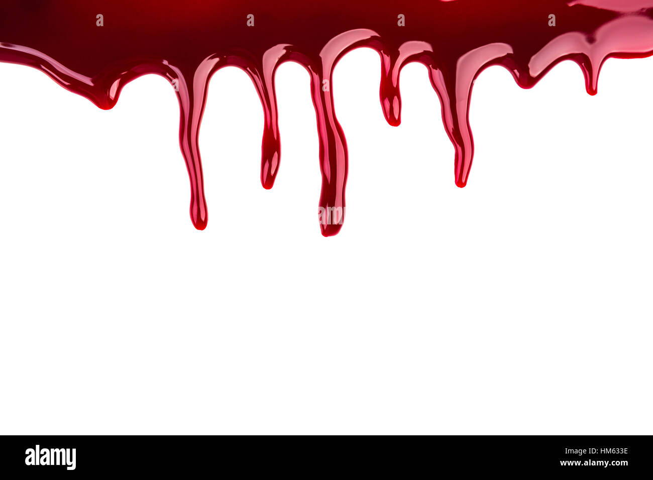 Halloween concept : Blood dripping Stock Photo - Alamy