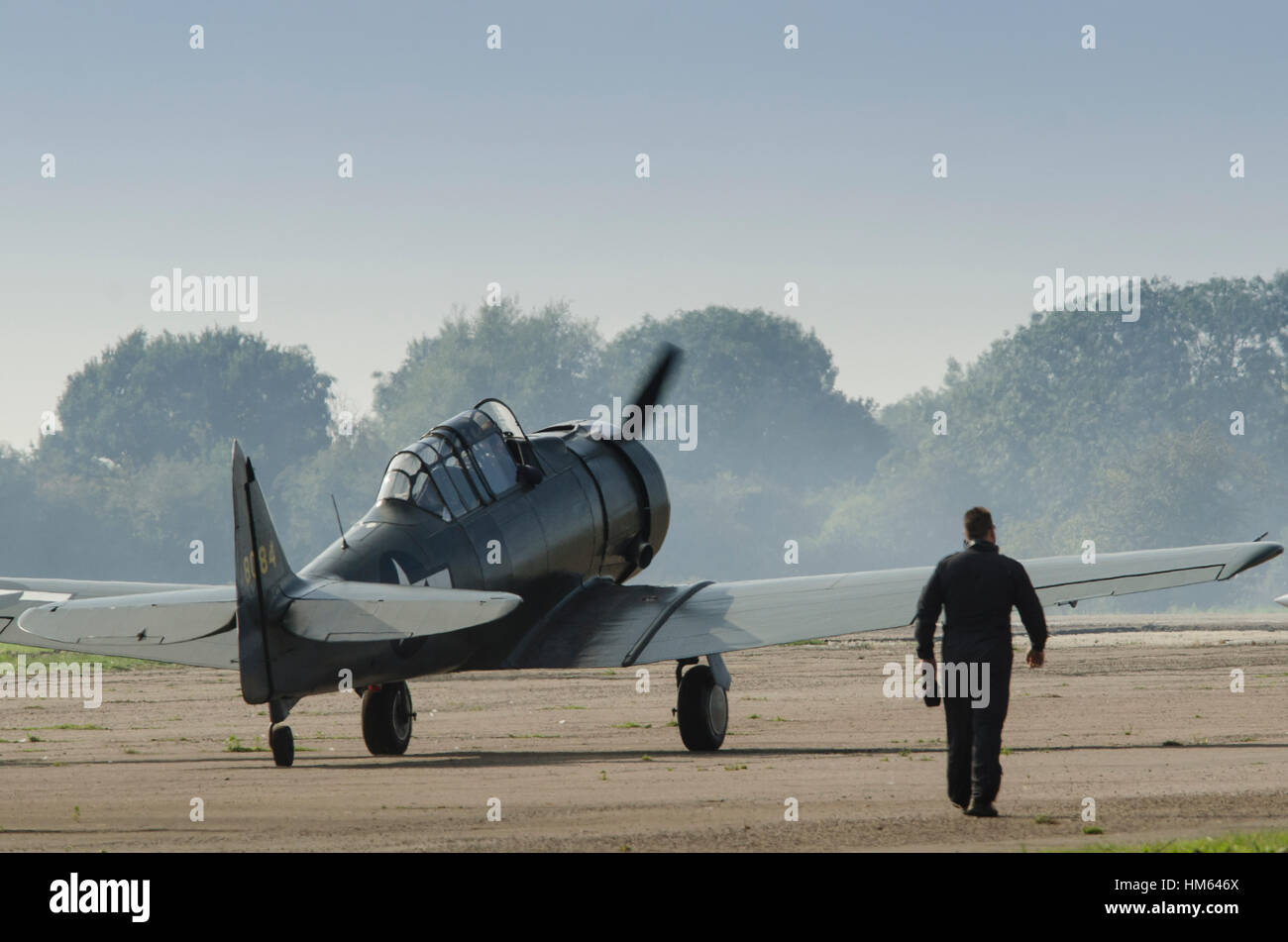 Harvard wwii aircraft hi-res stock photography and images - Alamy