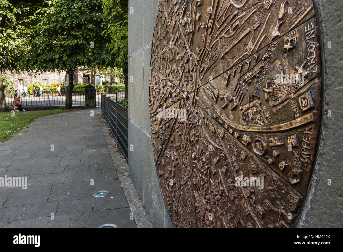 The Belfast wheel has been made by different community groups. It ...