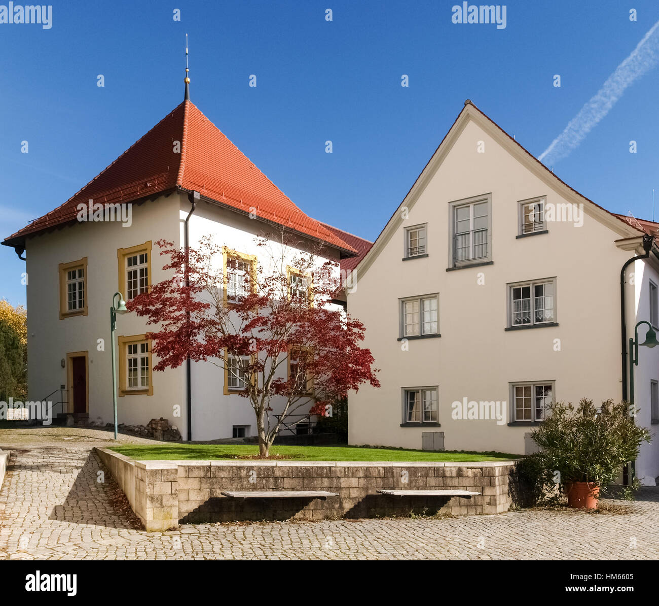 Wolfegg, Germany - november 2, 2014: WolfeggSchloss, The main building ...