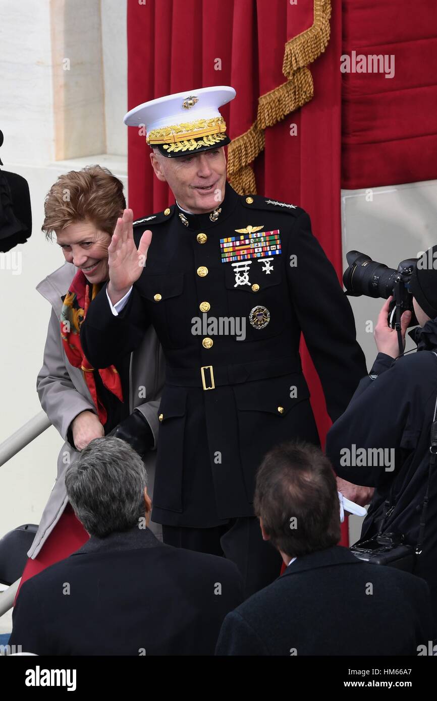 Chairmen of the Joint Chiefs Gen. Joseph Dunford and his wife Ellyn ...
