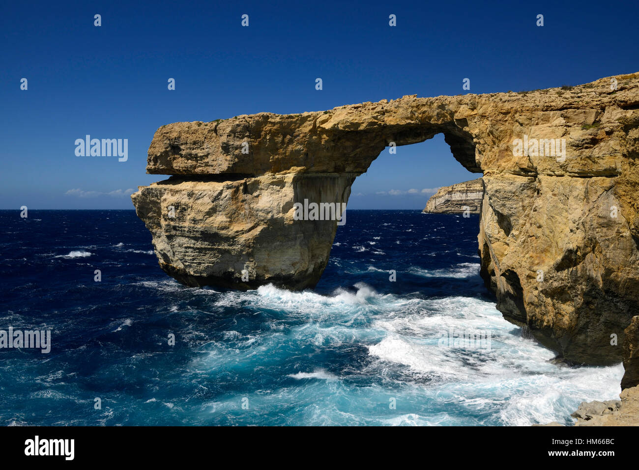 azure window gozo Malta sea arch coast coastal erosion Mediterranean ...