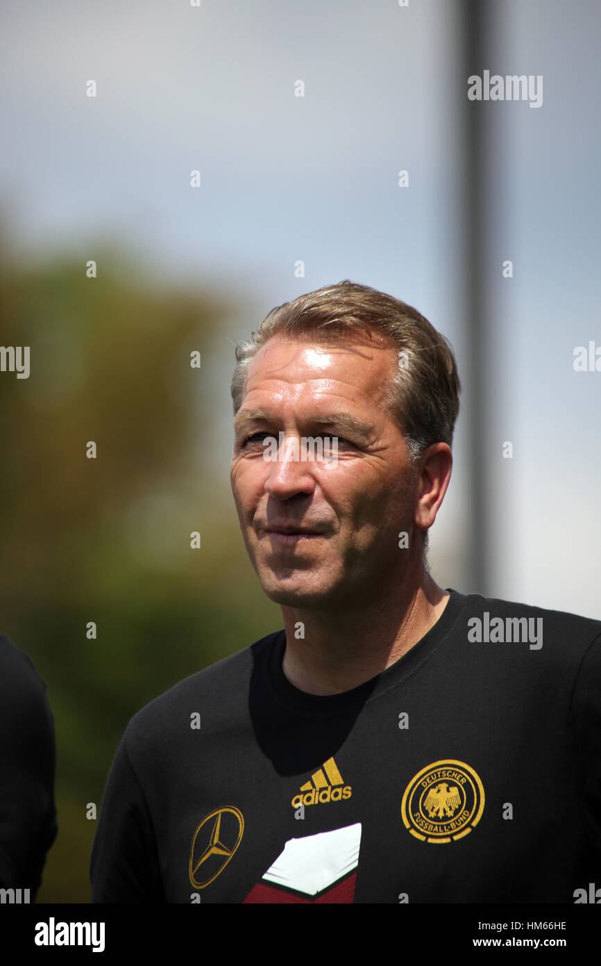 German National Football team and chief coach Löw celebrate FIFA World ...