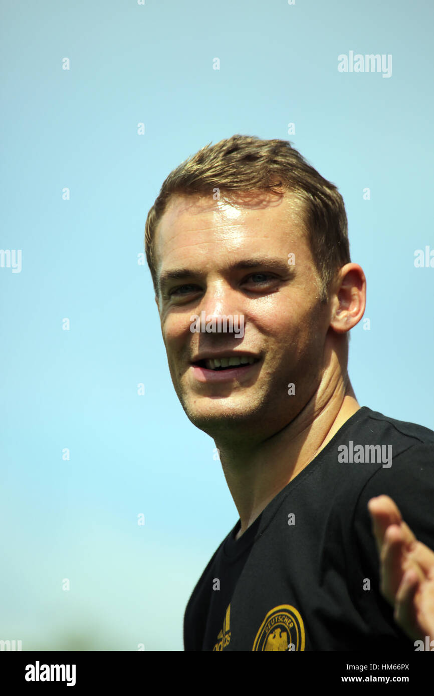 German National Football team and chief coach Löw celebrate FIFA World ...