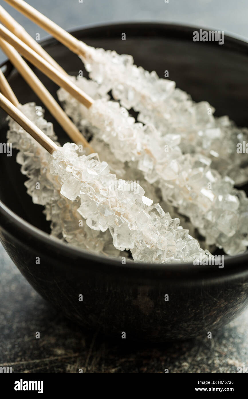 Crystallized sugar on wooden stick hi-res stock photography and images ...
