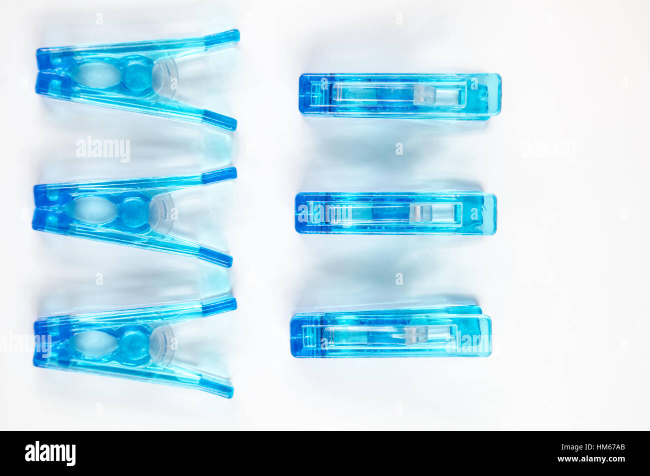 Clear Plastic Clothespins