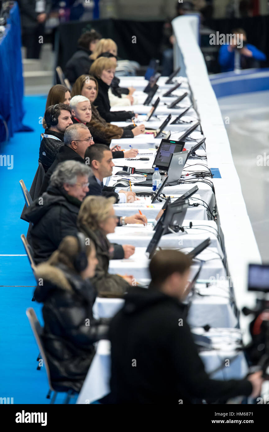 Rozhodci, volne jizdy Stock Photo - Alamy