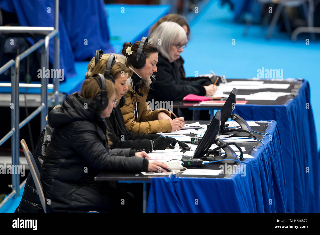 Rozhodci, volne jizdy Stock Photo - Alamy