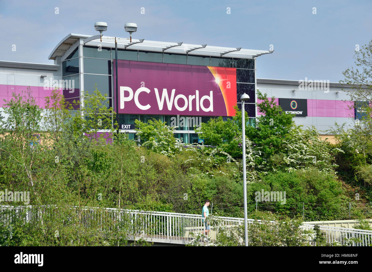 PC World superstore, Staples Corner Retail Park, London, UK Stock Photo ...