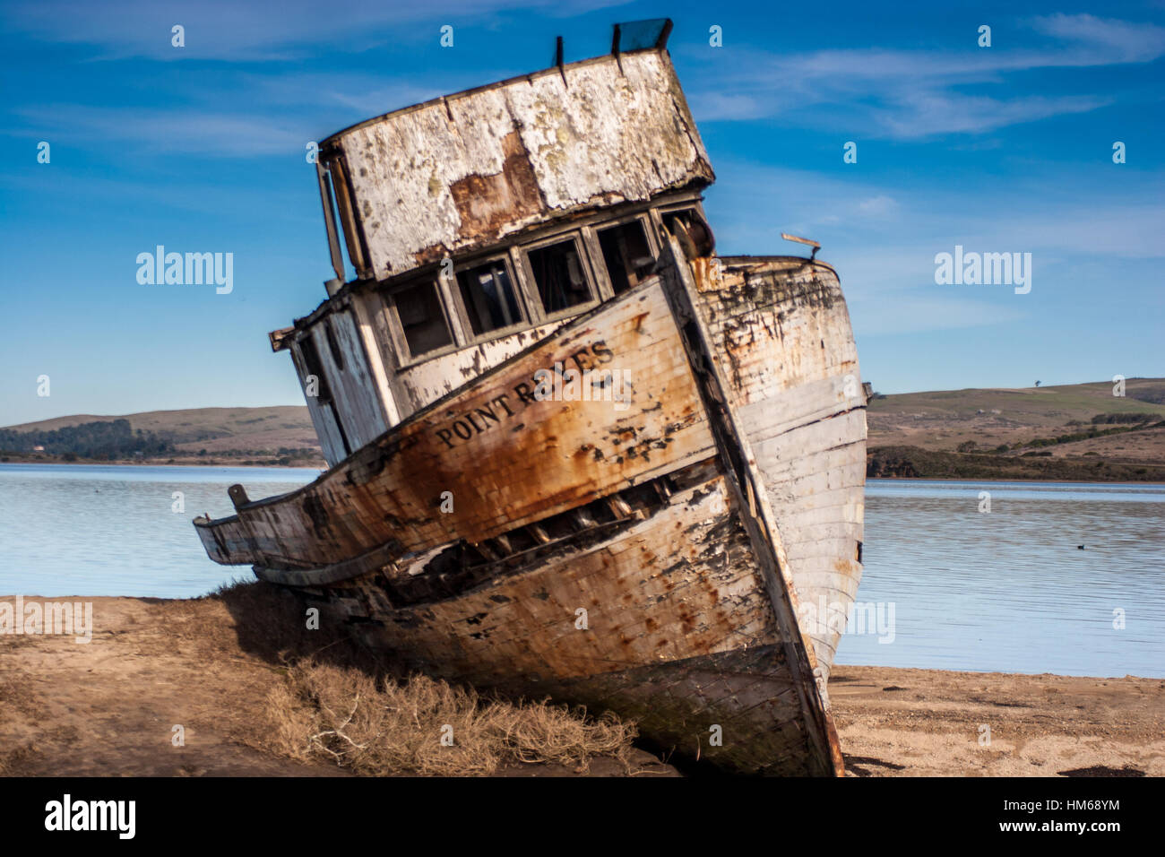The S.S. Point Reyes Shipwreck Stock Photo - Alamy