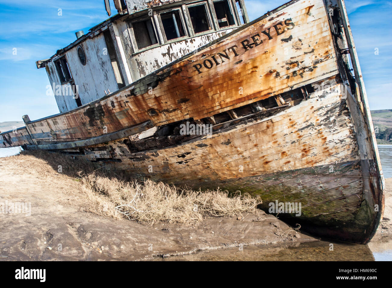 The S.S. Point Reyes Shipwreck Stock Photo - Alamy