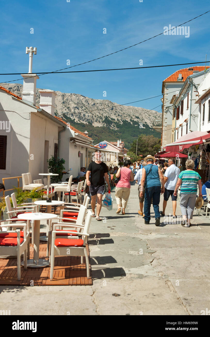 The tourist resort of baska hi-res stock photography and images - Alamy