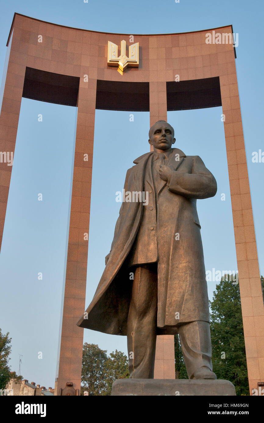 Stepan Bandera Statue