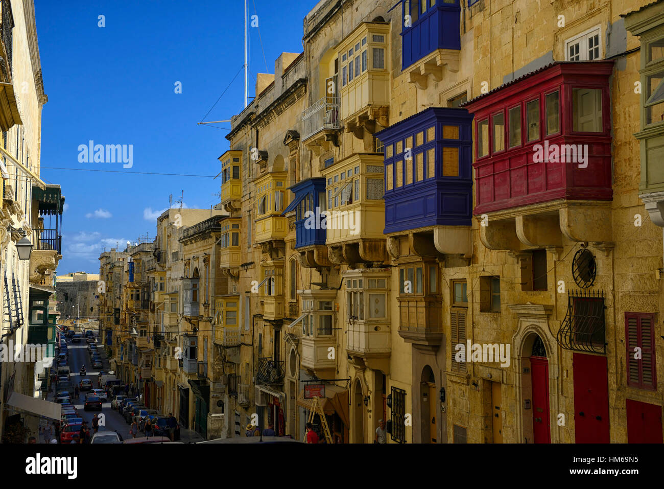 Malta balcony hi-res stock photography and images - Alamy
