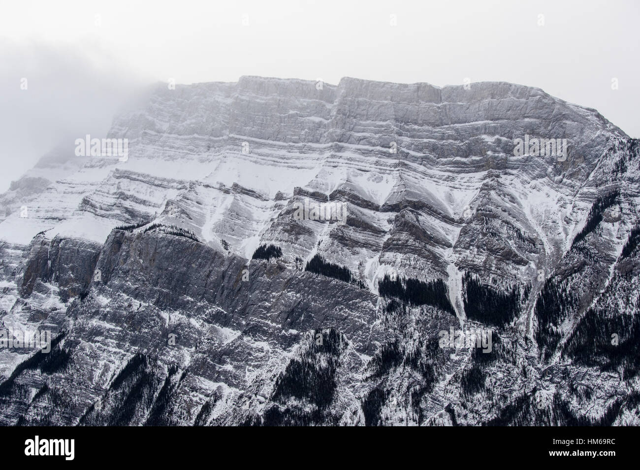 Tunnel Mountain; elevation 5,551 ft; Bow River Valley; Banff National ...