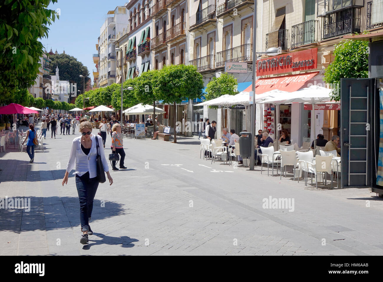Triana neighborhood of Seville, Spain Stock Photo - Alamy
