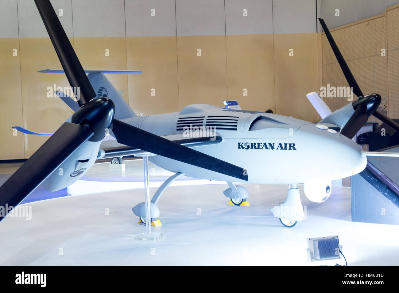 Busan DRONE show Aerial Technology Stock Photo - Alamy