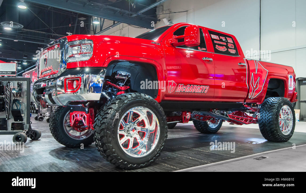 GMC Sierra 1500 truck at SEMA Stock Photo - Alamy