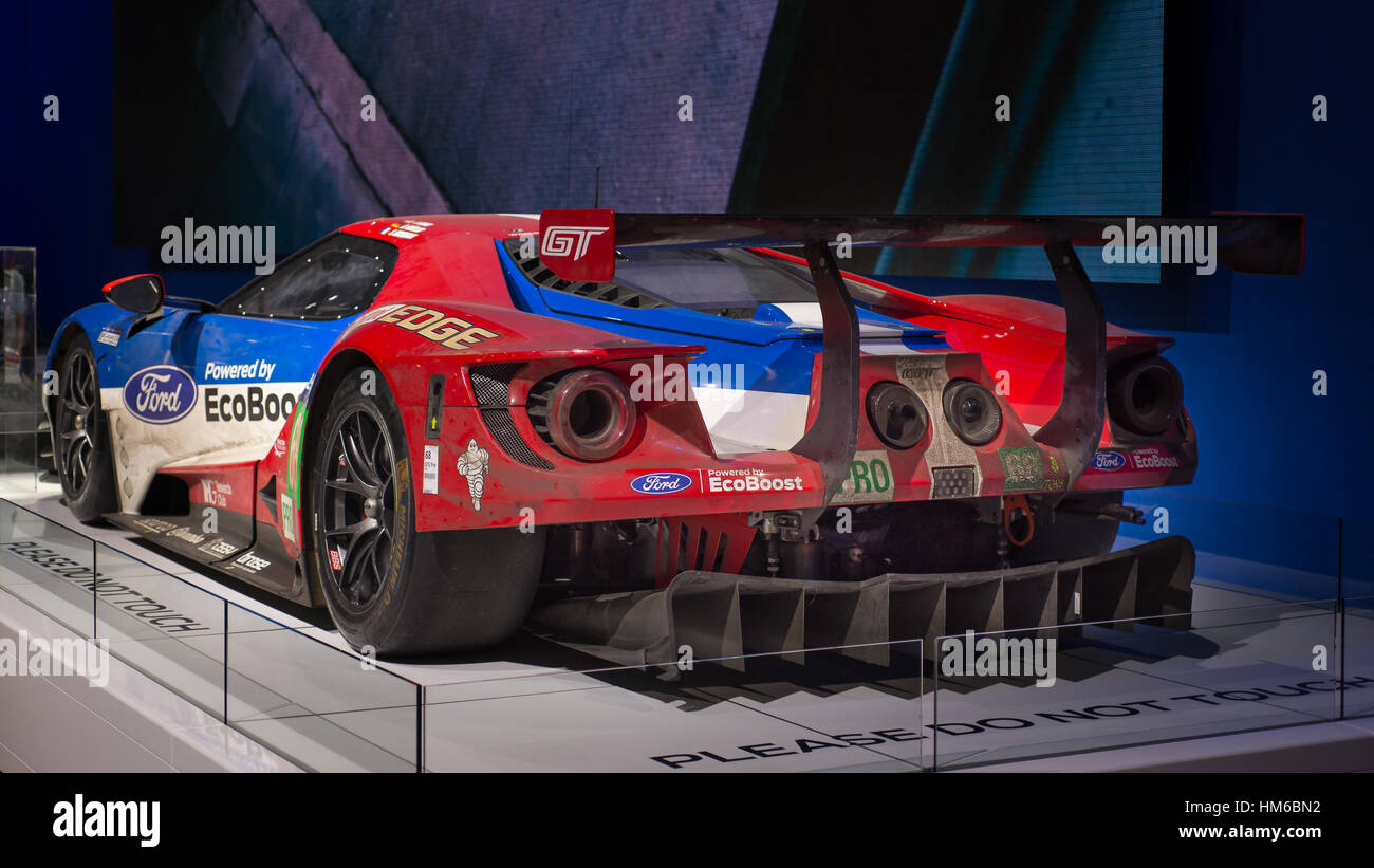 2016 Ford GT race car at at SEMA Stock Photo - Alamy