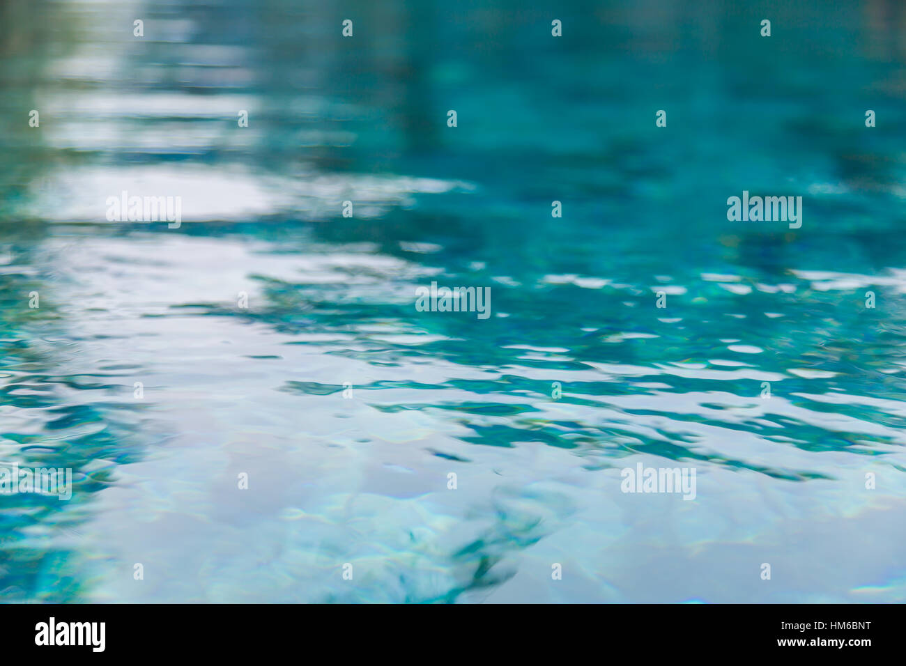 Swimming pool rippled water Stock Photo - Alamy