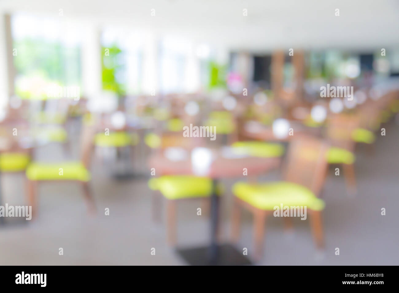Abstract blur restaurant background Stock Photo - Alamy