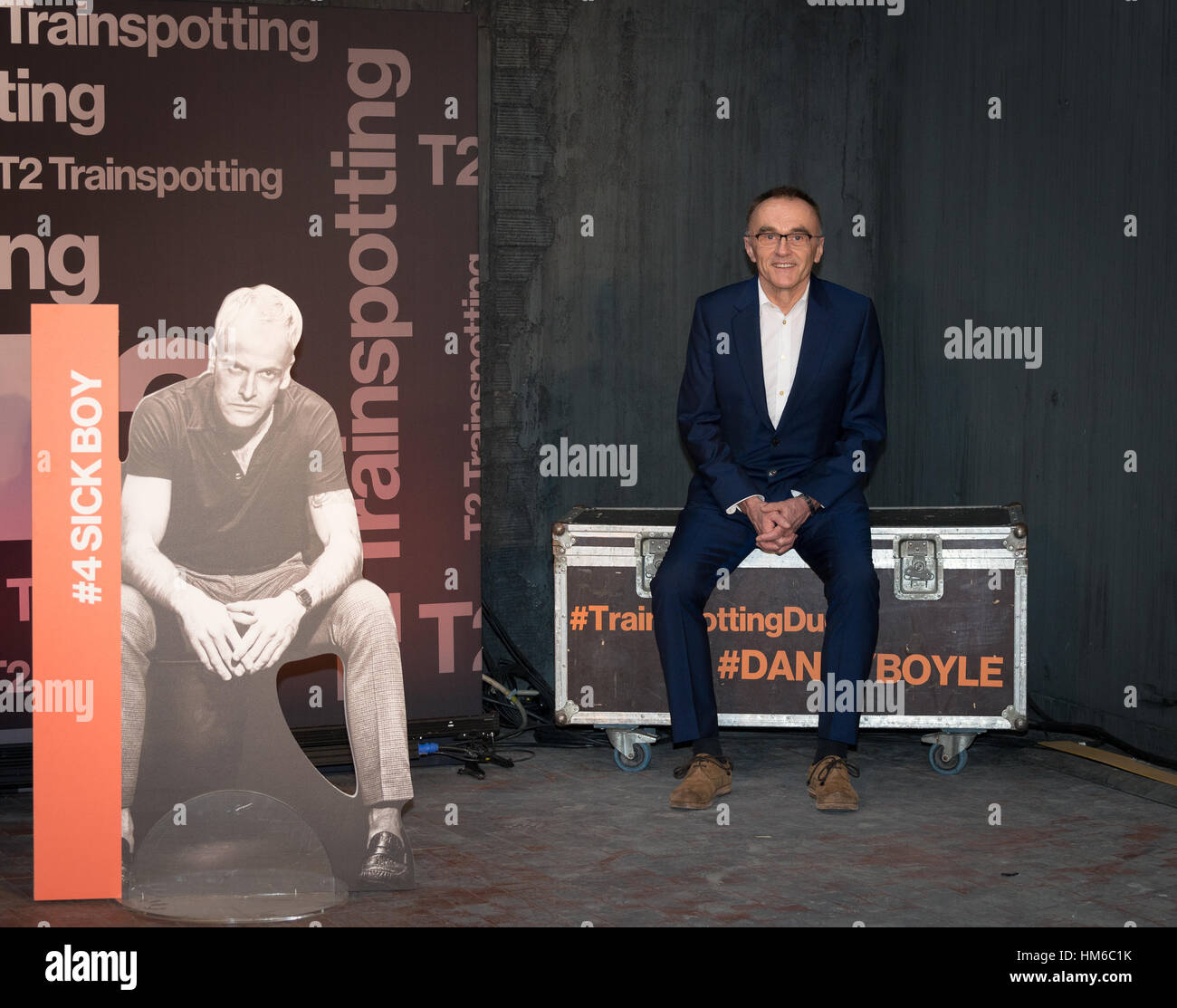 Rome, Italy. 31st Jan, 2017. Director Danny Boyle attends the photocall ...