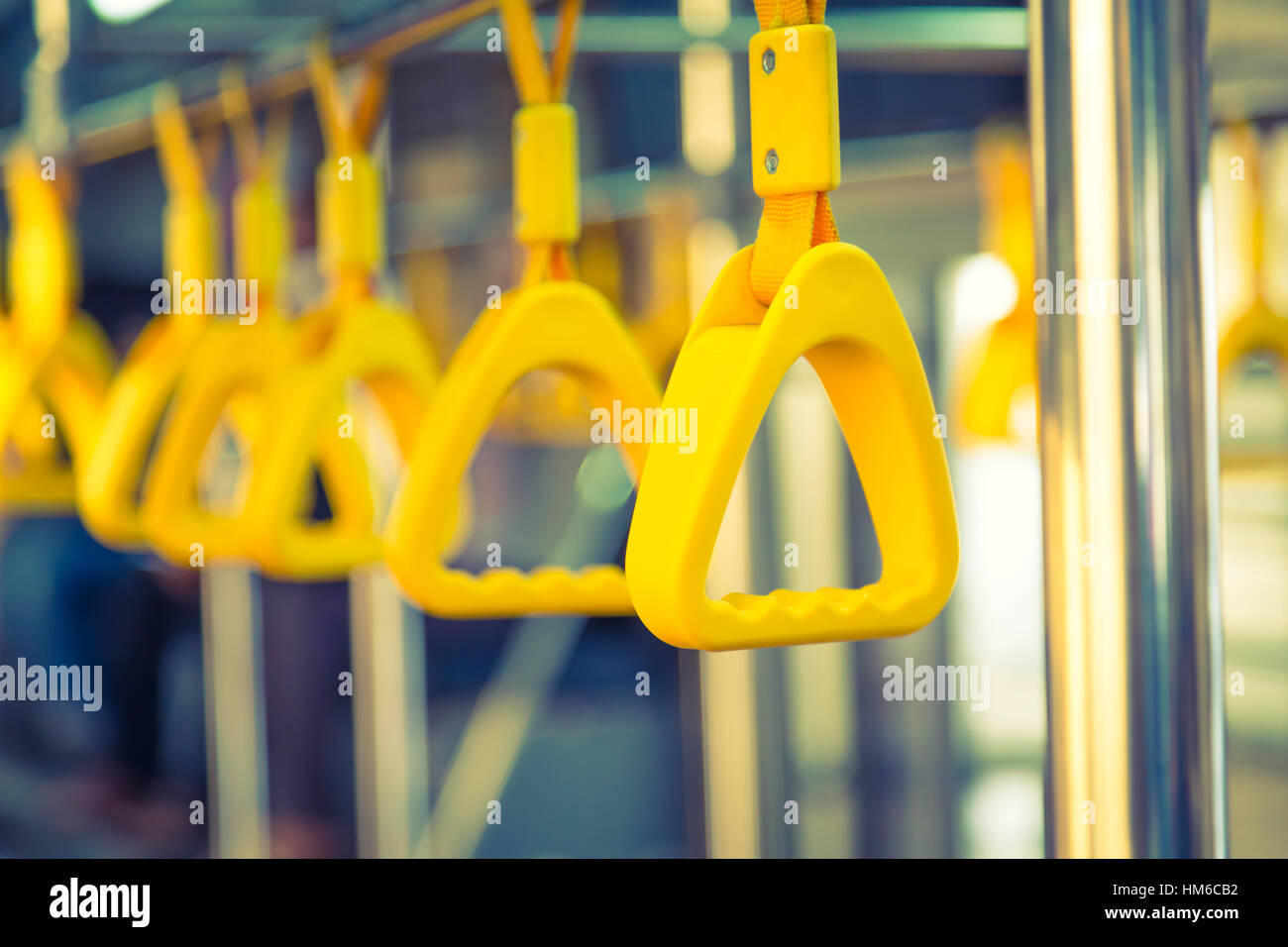 Handles In Subway Train High Resolution Stock Photography and Images ...