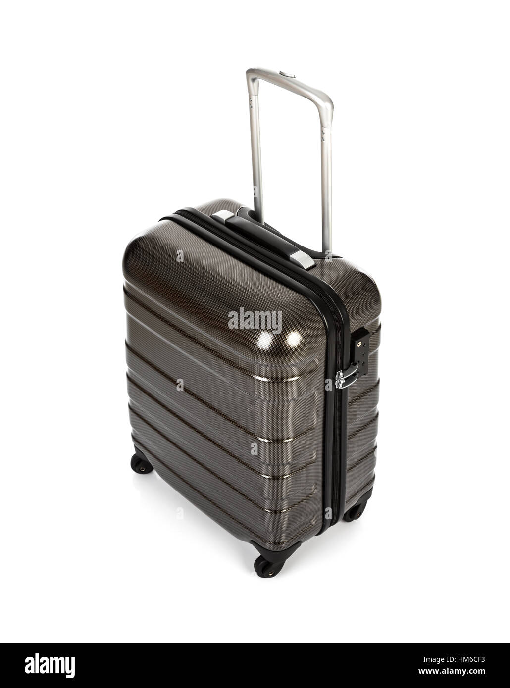 Suitcase isolated on white background Stock Photo - Alamy