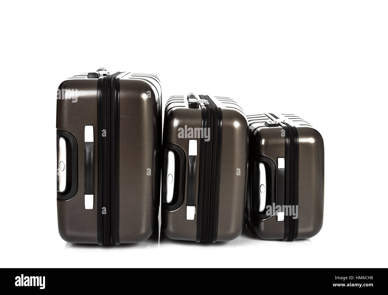 Suitcase isolated on white background Stock Photo - Alamy