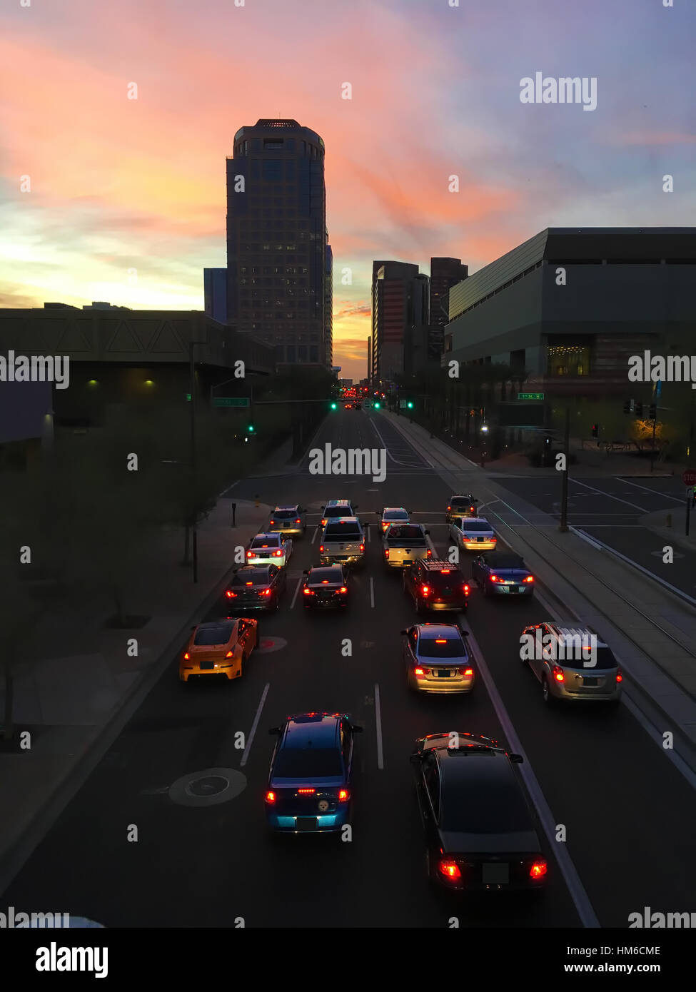 Downtown Phoenix Skyline High Resolution Stock Photography and Images ...