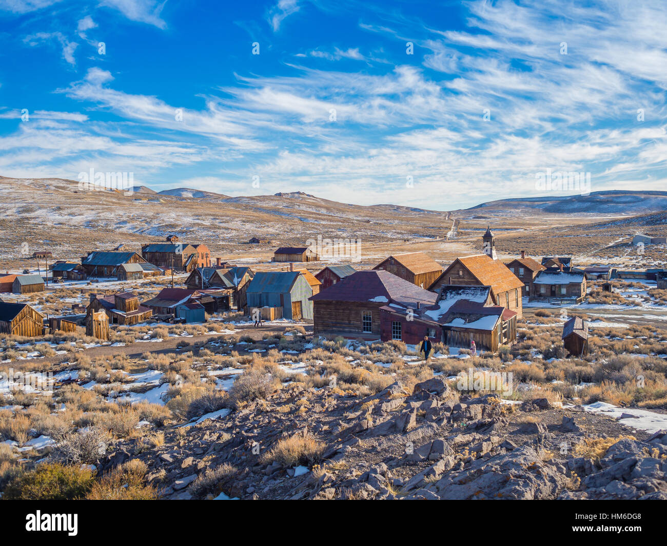 Bodie Ghost Town California State Park Stock Photo - Alamy