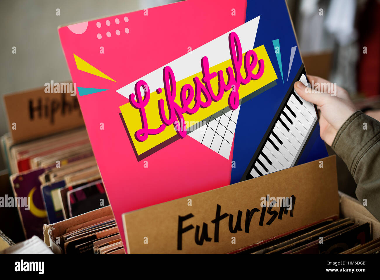 Music Lifestyle Leisure Entertainment Concept Stock Photo - Alamy