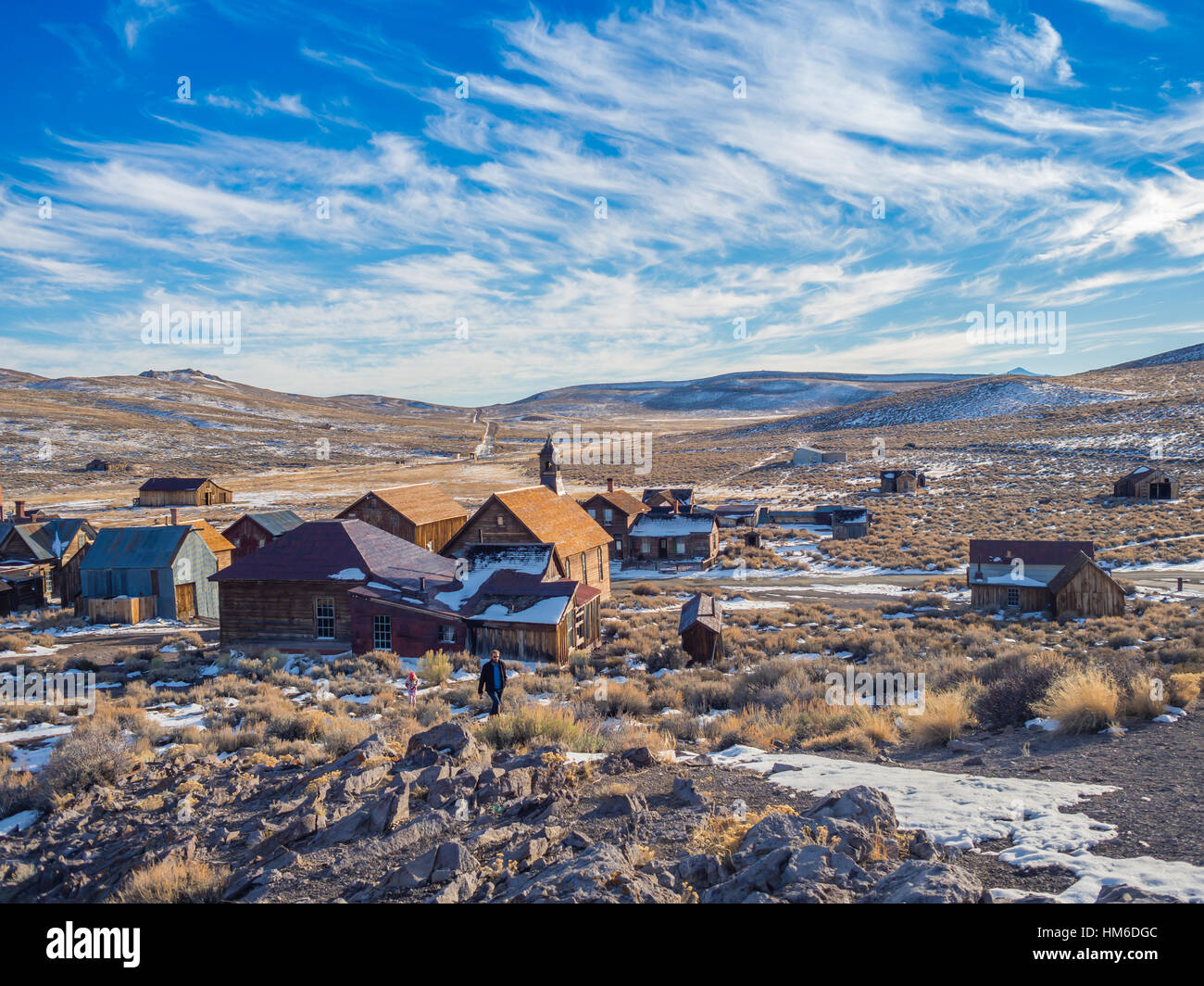 Bodie Ghost Town California State Park Stock Photo - Alamy