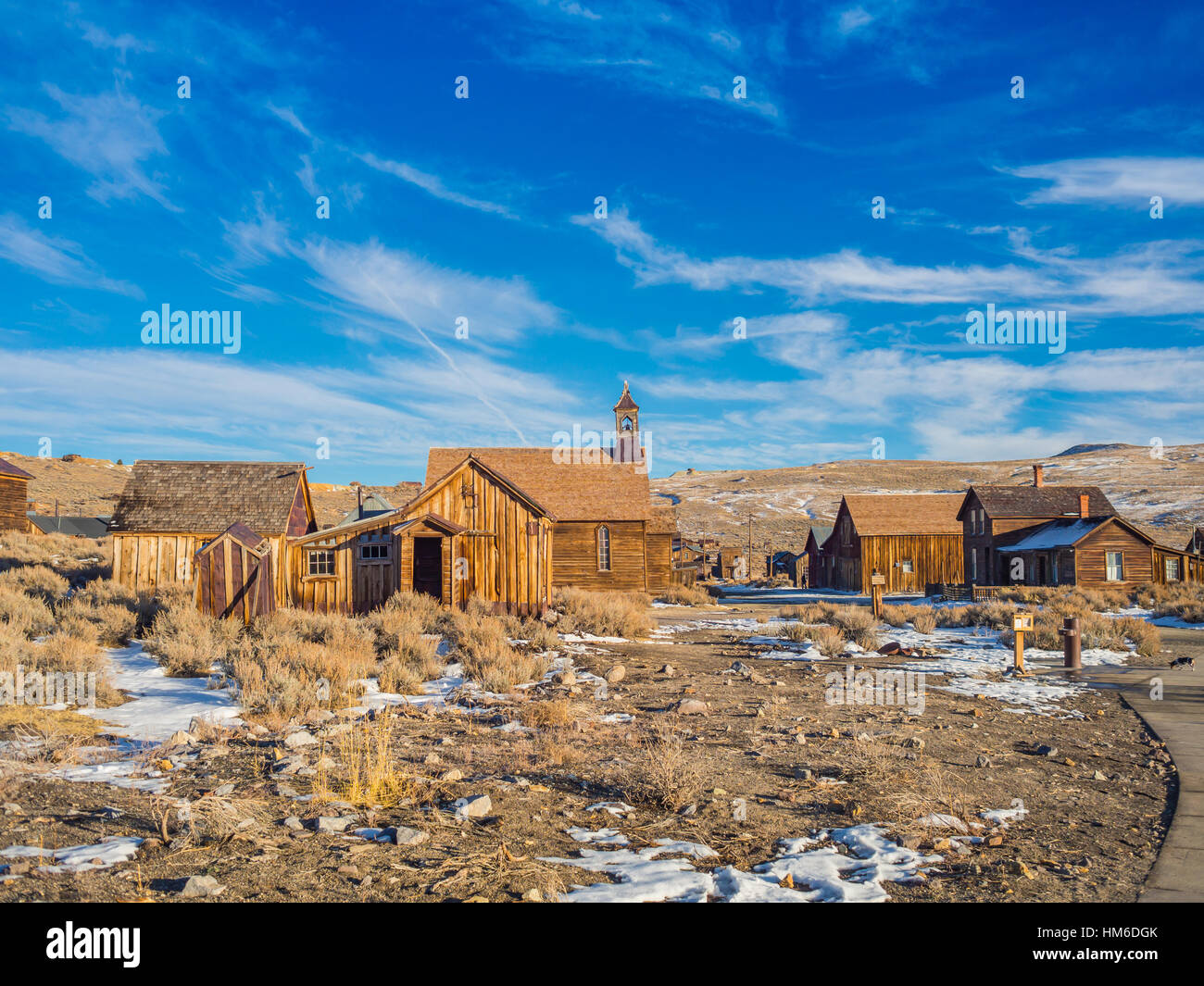Bodie Ghost Town California State Park Stock Photo - Alamy