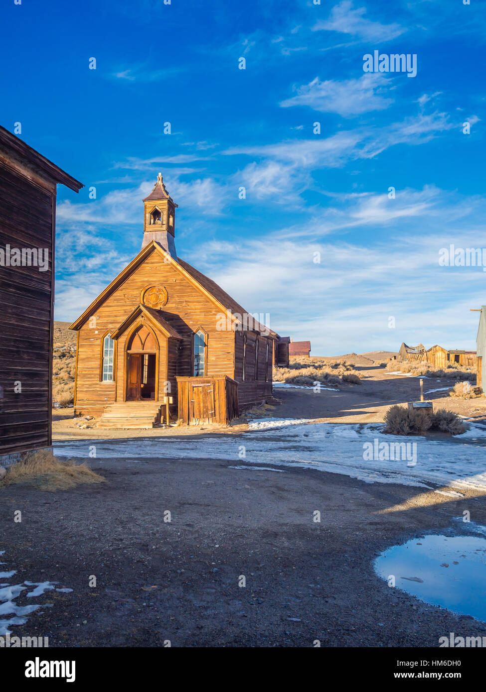 Bodie Ghost Town California State Park Stock Photo - Alamy