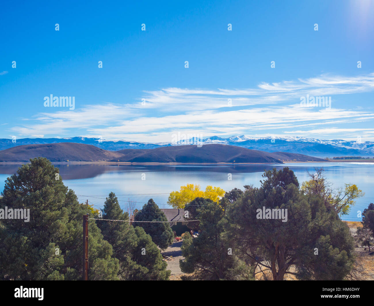 Topaz Lake , Nevada Stock Photo - Alamy