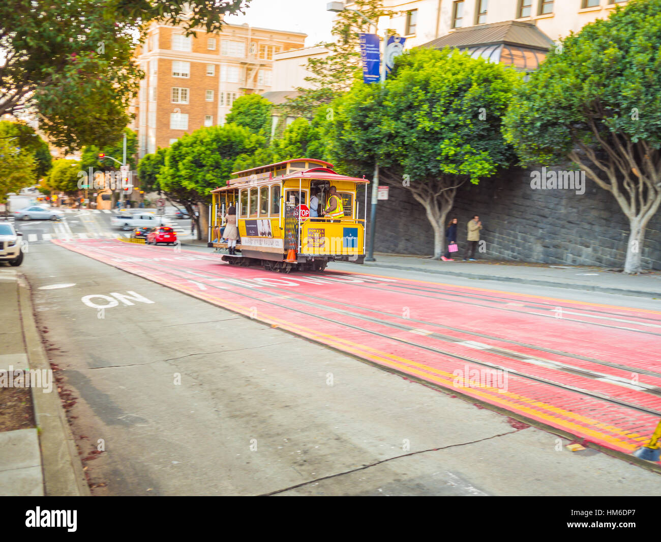 San Francisco, California, USA - November 10, 2015: The San Francisco ...