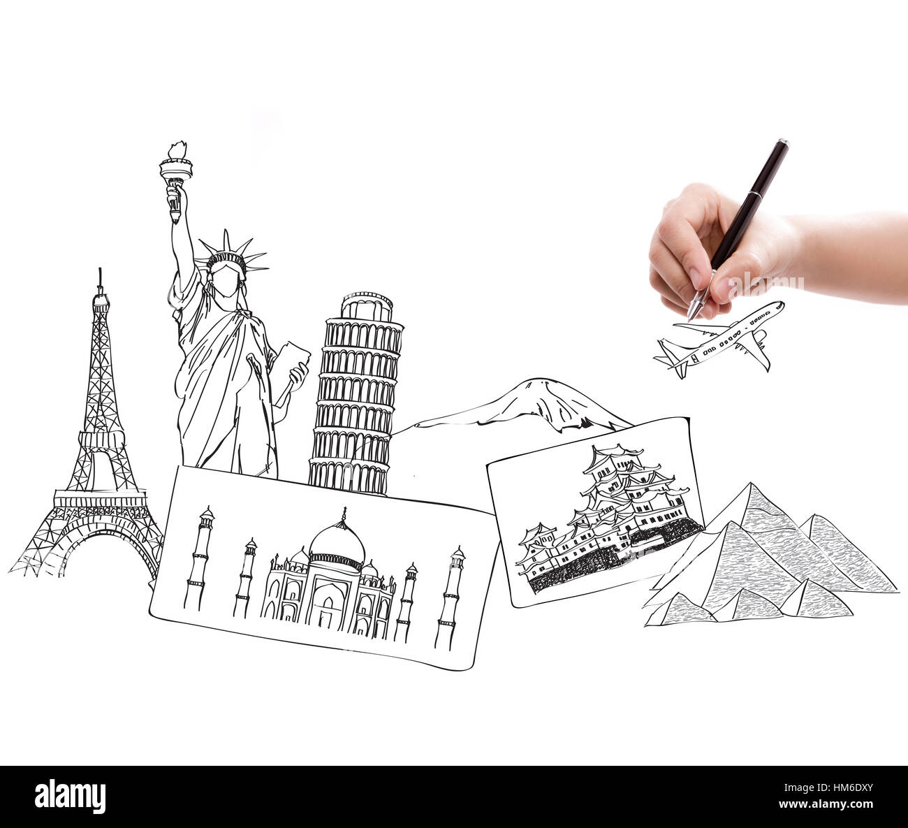 World Travel Drawing