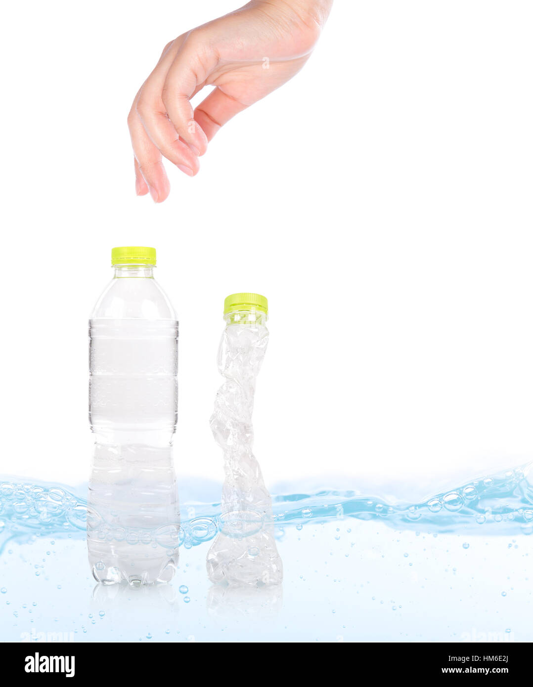 Eco plastic Bottles (Plastic save Stock Photo - Alamy