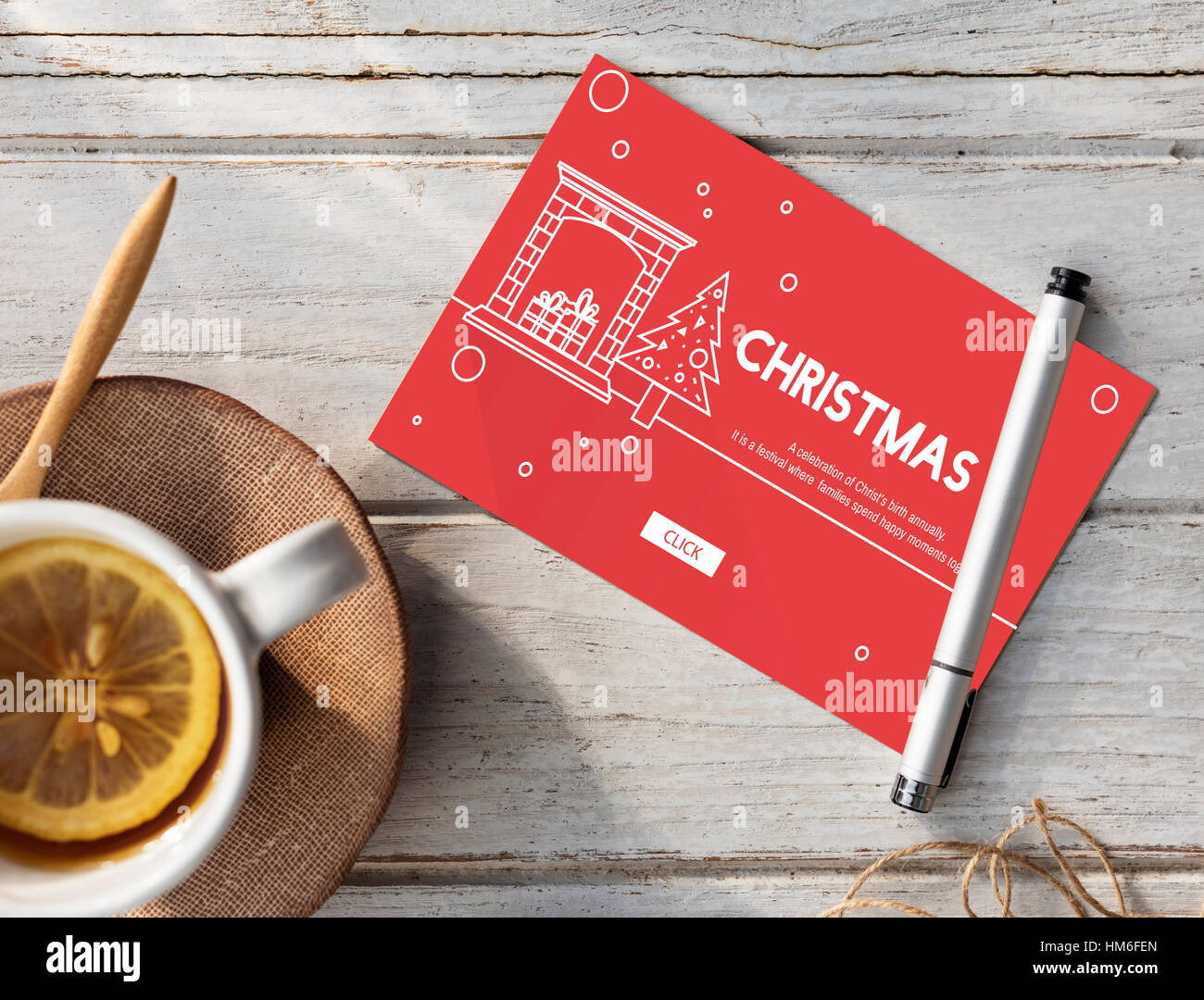 Christmas Celebration Enjoyment Graphic Concept Stock Photo - Alamy