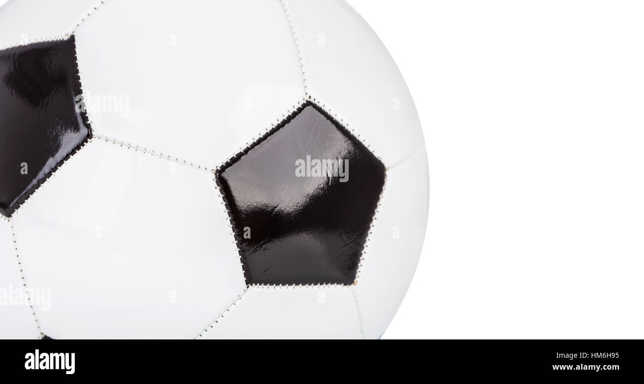 Football soccer ball close-up Stock Photo - Alamy