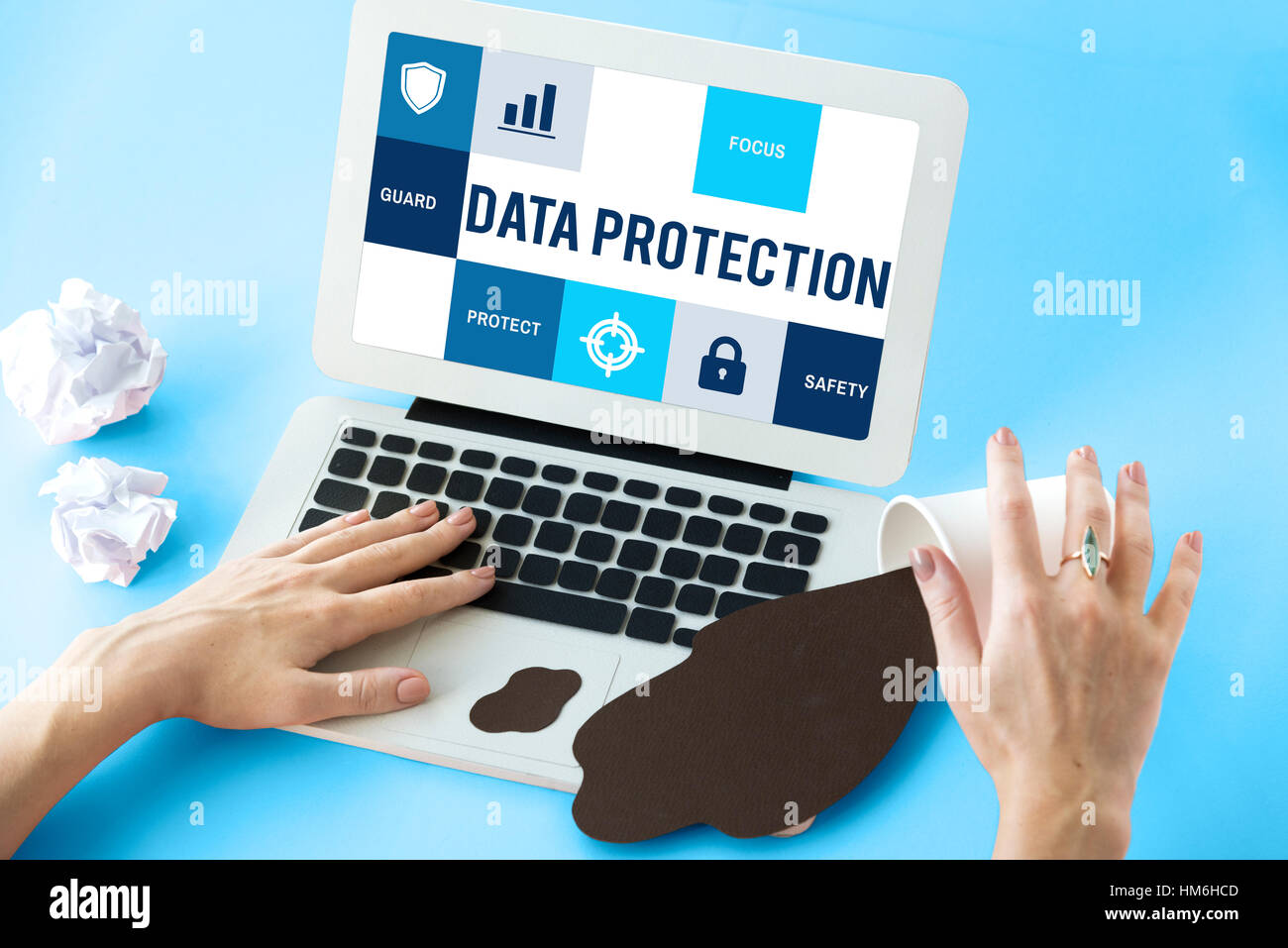 Data Protection Security Privacy Concept Stock Photo - Alamy